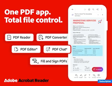 Adobe Acrobat Reader: Edit PDF - Free APK Download - ViaAPK