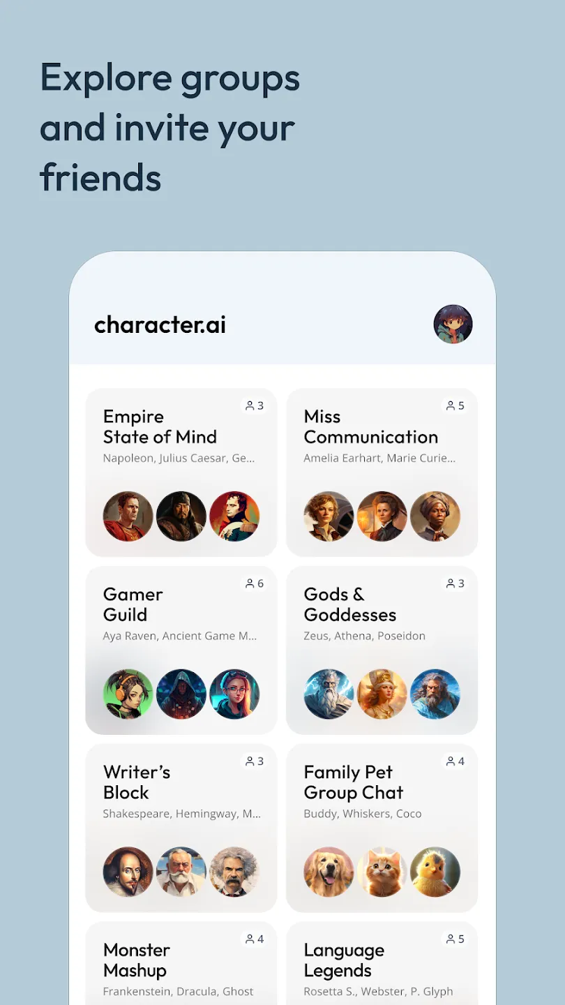 Character AI: Chat, Talk, Text App Download - ViaAPK
