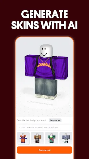 Customuse: Skins Maker Roblox App Download - ViaAPK