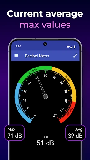 Decibel Meter: Sound Meter App - Free APK Download - ViaAPK