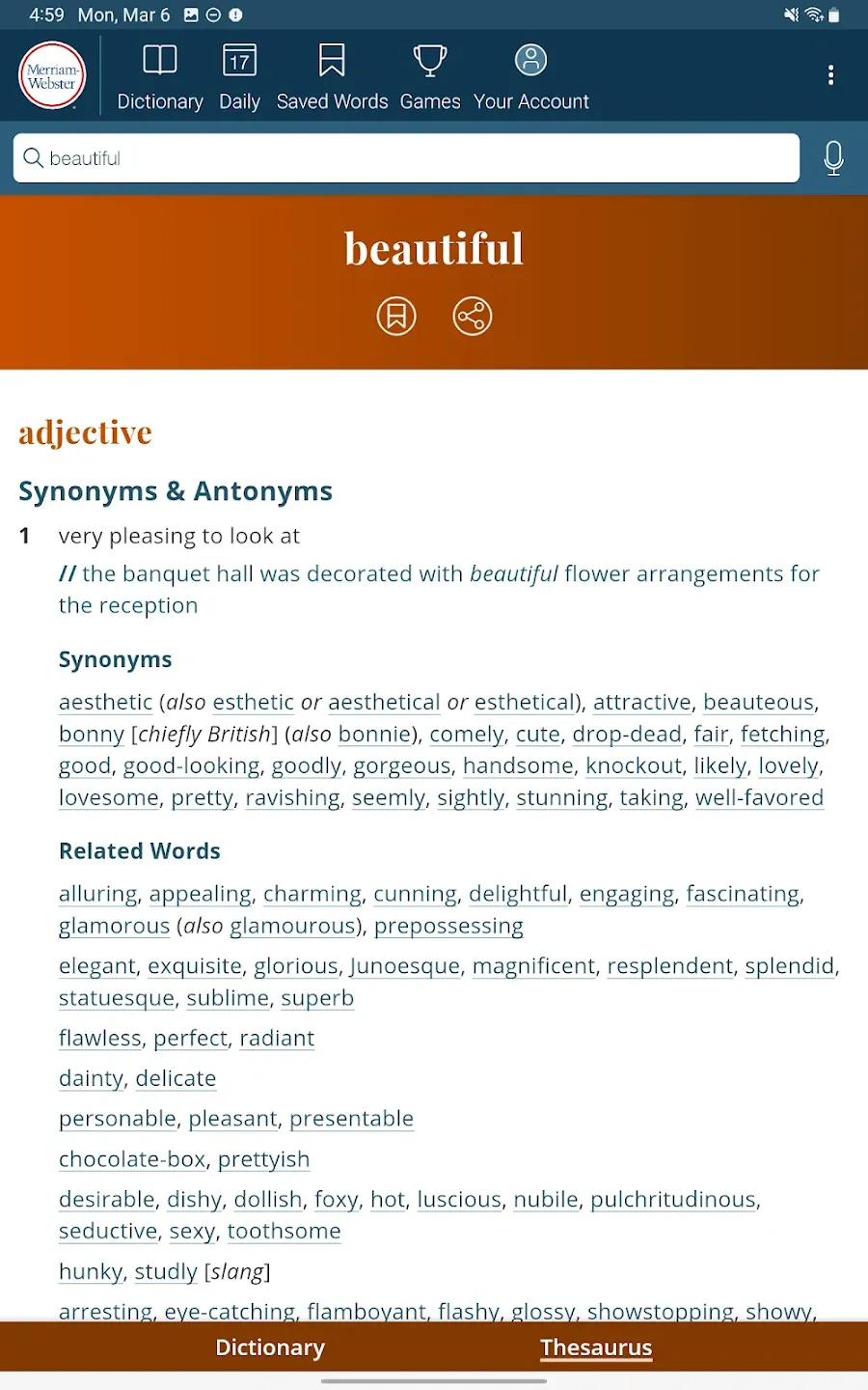 Dictionary - Merriam-Webster App Download - ViaAPK