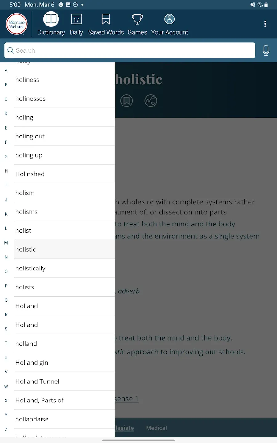 Dictionary - Merriam-Webster App Download - ViaAPK