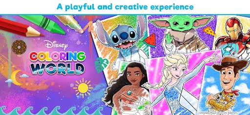 Disney Coloring World Game Download - ViaAPK