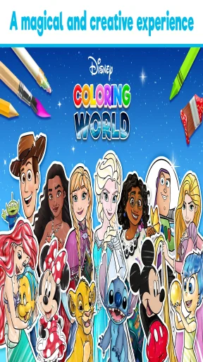 Disney Coloring World Game Download - ViaAPK
