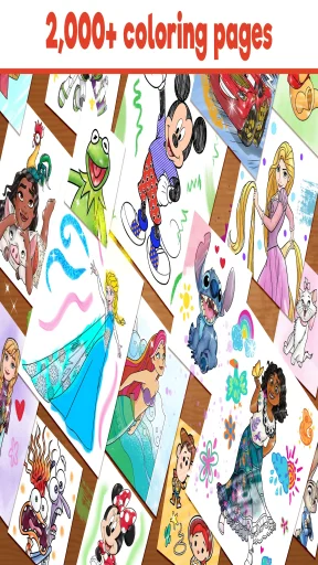 Disney Coloring World Game Download - ViaAPK