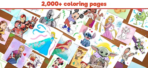 Disney Coloring World Game Download - ViaAPK