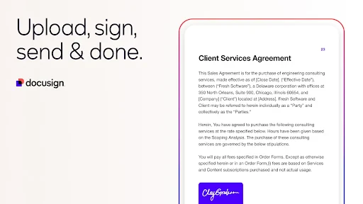 Docusign - Upload & Sign Docs - Free APK Download - ViaAPK