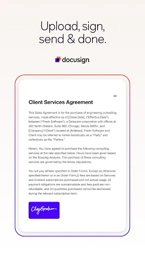 Docusign - Upload & Sign Docs - Free APK Download - ViaAPK