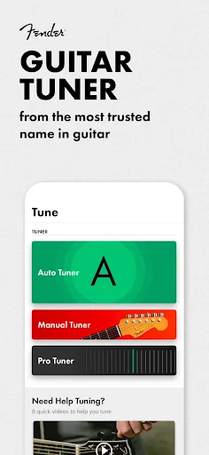 Fender Guitar Tuner - Free APK Download - ViaAPK