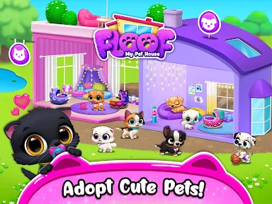 Floof - My Pet House Game Download - ViaAPK
