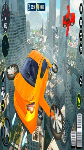 Flying Car Simulator: Car Game Game Download - ViaAPK