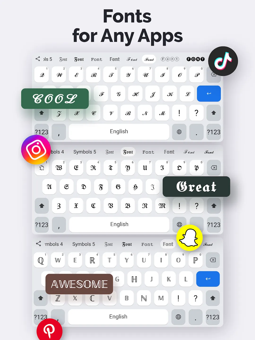 Fonts Art: Cute Keyboard Font App Download - ViaAPK