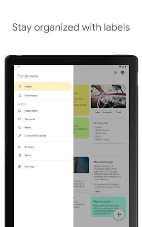 Google Keep - Notes and lists - Free APK Download - ViaAPK