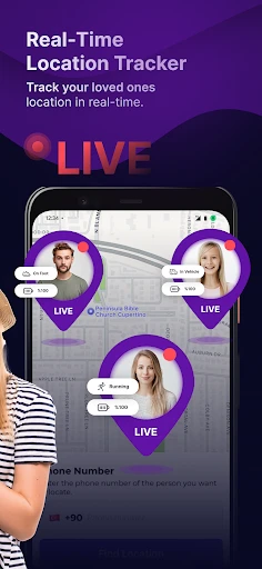 GPS Location Tracker Phone App - Free APK Download - ViaAPK