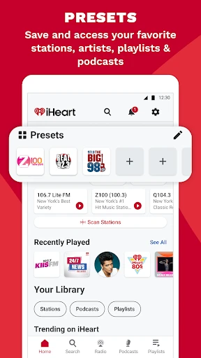 iHeart: Music, Radio, Podcasts - Free APK Download - ViaAPK