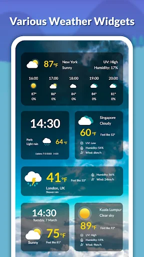 Live weather: Forecast, widget - Free APK Download - ViaAPK