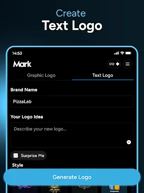 Mark - AI Logo Generator App Download - ViaAPK