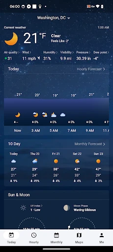 MSN Weather - Forecast & Maps - Free APK Download - ViaAPK