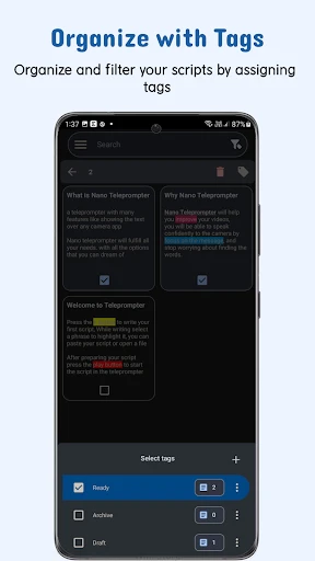 Nano Teleprompter - Free APK Download - ViaAPK