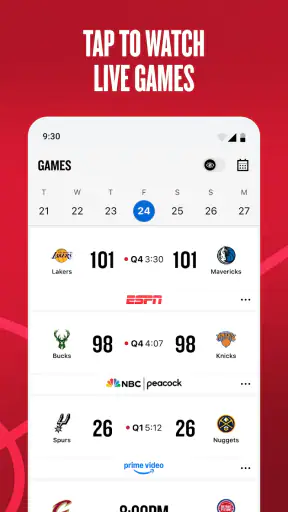 NBA: Live Games & Scores - Free APK Download - ViaAPK