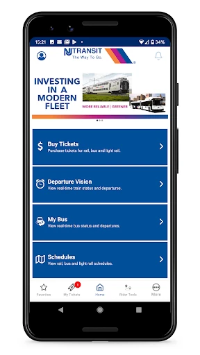 NJ TRANSIT Mobile App - Free APK Download - ViaAPK