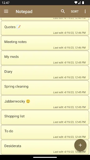 Notepad - simple notes App Download - ViaAPK