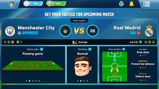 OSM 24/25 Soccer Manager Game Game Download - ViaAPK
