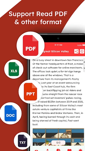 PDF Reader: Read all PDF files - Free APK Download - ViaAPK
