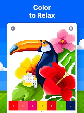 Pixel Art - Color by Number Game Download - ViaAPK