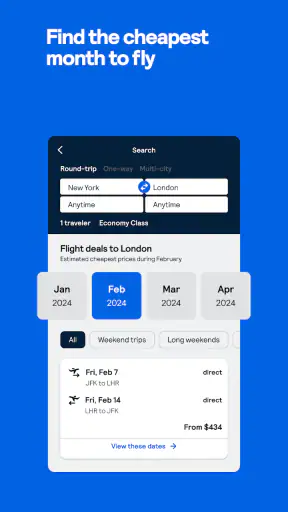 Skyscanner Flights Hotels Cars - Free APK Download - ViaAPK