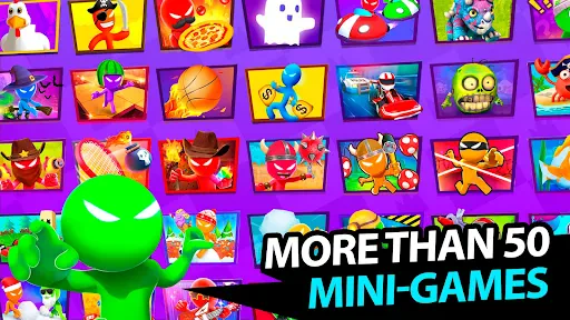 Stickman Party 234 MiniGames Game Download - ViaAPK