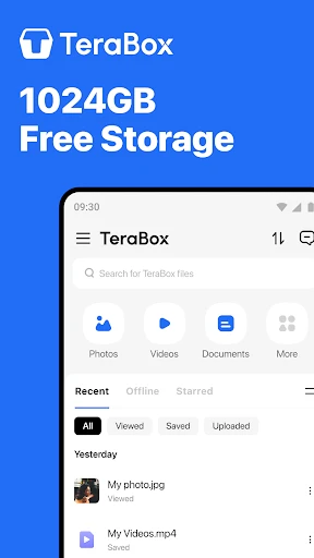 TeraBox: 1TB Cloud & AI Space - Free APK Download - ViaAPK