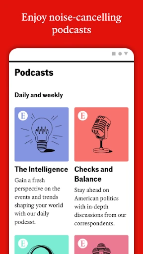 The Economist - News, Podcasts - Free APK Download - ViaAPK
