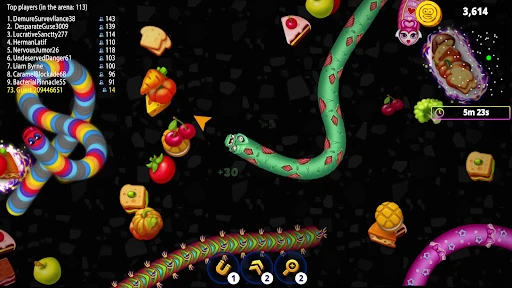 Worms Zone .io - Hungry Snake Game Download - ViaAPK