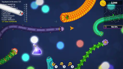 Worms Zone .io - Hungry Snake Game Download - ViaAPK
