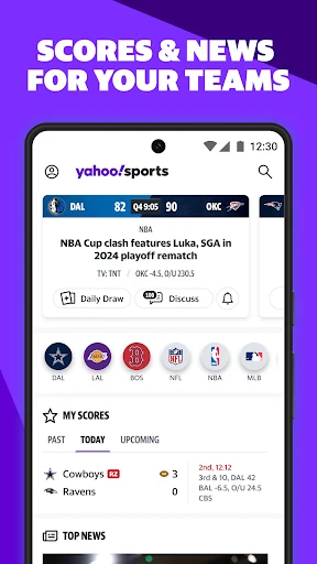 Yahoo Sports: Scores & News - Free APK Download - ViaAPK