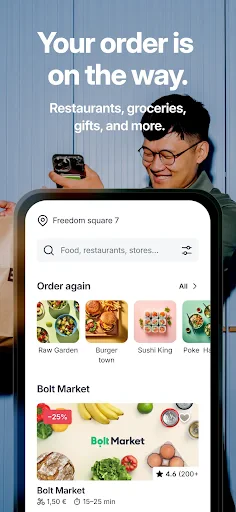 Bolt Food: Delivery & Takeaway - Téléchargement gratuit APK - ViaAPK