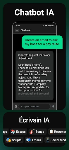 ChatBox - Chat IA français - Téléchargement gratuit APK - ViaAPK