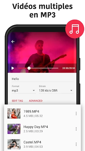 Convertisseur MP3 - MP4 to MP3 - Téléchargement APK Gratuit - ViaAPK