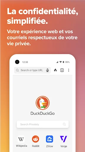 DuckDuckGo Private Browser - Téléchargement APK Gratuit - ViaAPK