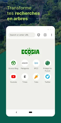 Ecosia - Navigateur Privé - Téléchargement APK Gratuit - ViaAPK