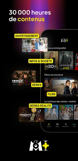 M6+ : Streaming & Tv Replay - Téléchargement APK Gratuit - ViaAPK