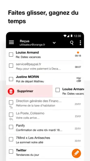 Mail Orange - Messagerie email - Téléchargement APK gratuit - ViaAPK