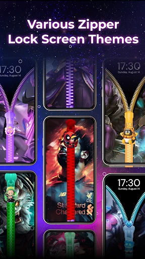 ZipLock - Zipper Lock Screen - Téléchargement APK Gratuit - ViaAPK